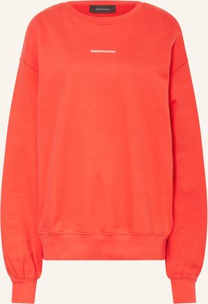 Peak Performance Sweatshirt Original Crew pink