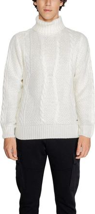 Gianni Lupo Homme, Pulls, Blanc, Taille: XL Bw793-F24 Sweater