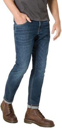 Timezone Jean slim Scotttz pour homme, taille moyenne, coupe ajustée, bleu, 3825-3810 True Blue Wash, 36W / 34L