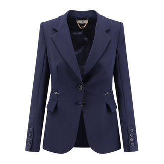 Elisabetta Franchi Femme, Vestes, Bleu, Taille: 38 FR Blazers