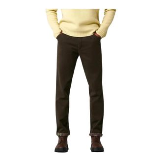 Meyer Thermische Tricotine Hose - - Trousers - Herren - Gr&uuml;n - W40 L32