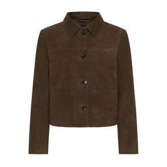 Part Two Leather Jackets - - Jackets - Damen - Braun - XS