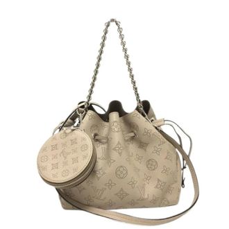 Louis Vuitton Pre-owned Monogram Mahina Bella Handbag - Femme - Pre-owned - Beige - Taille: ONE Size