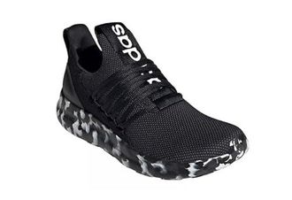 adidas Adidas Mens Lite Racer Adapt 7.0, Black/White/Grey, 7.5