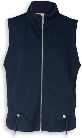 Tom Tailor Sweatjacke Strick & Sweatshirts Scuba Sweatweste mit Stehkragen