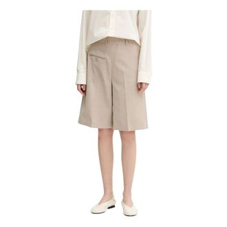 Maison Margiela Short Shorts - Femme - Shorts - Beige - Taille: 38 FR