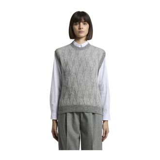 PESERICO Femme, Pulls, Gris, Taille: 40 FR A9313Ff05 G9100 G72 Pull
