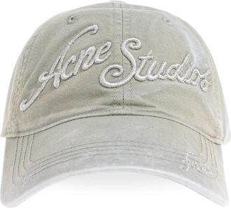 Acne Studios unisex, Accessoires, Gris, Taille: ONE Size Casquette de baseball