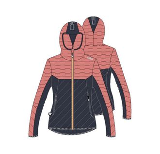 F.lli Campagnolo Outdoorjacke CMP Damen Steppjacke Woman Jacket Hybrid Fix Hood 33Z2546