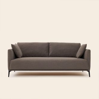 Madura Canapé 3 Places Odelle Natté taupe