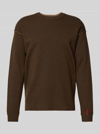 Scotch & Soda Regular Fit Strickpullover aus Woll-Baumwoll-Mix