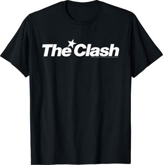 The Clash Wei&szlig;es Sternlogo T-Shirt