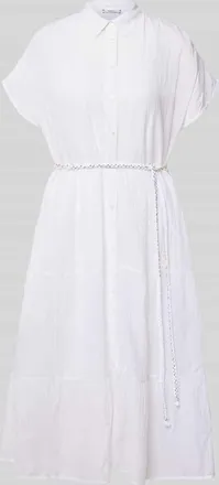 Pepe Jeans London Tailliertes Blusenkleid aus reiner Baumwolle Modell FANCY DRESS
