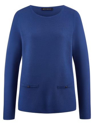 Betty Barclay Pullover U-Boot-Ausschnitt Betty Barclay blau