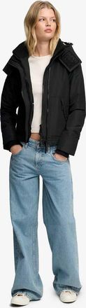 Superdry Kapuzen-Windjacke in Schwarz