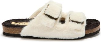 Scholl Jackie 2 Straps, Damen-Hausschuhe, 40 EU, Weiß, 40 EU