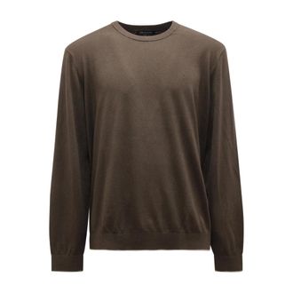 Armani Homme, Pulls, Vert, Taille: 2XL M8333 Maglione Exchange Cotton/Cashmere Sweater