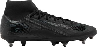 Nike Mercurial Superfly 10 Fu&szlig;ballschuhe f&uuml;r weichen Boden f&uuml;r Herren (Schwarz/Gr&uuml;n)