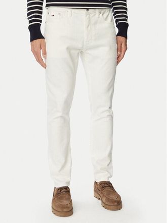 Tommy Jeans Jeans Austin DM0DM23353 Wei&szlig; Slim Fit