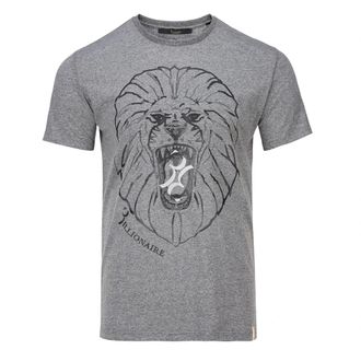 Billionaire Boys Club T-shirt Round Neck SS Lion - - Tops - Herren - Grau - XS