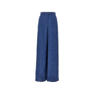 Emporio Armani Damen, Hosen, Blau, XLGr&ouml;&szlig;e