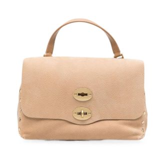 Zanellato Postina Jones Kleine Ledertasche - - Bags - Damen - Beige - ONE SIZE
