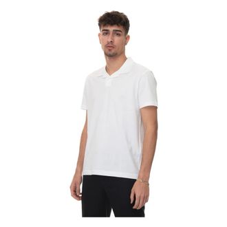 Fay Homme, Tops, Blanc, Taille: 3XL Polo à Manches Courtes