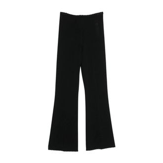 Twinset Damen, Hosen, Schwarzk, LGr&ouml;&szlig;e