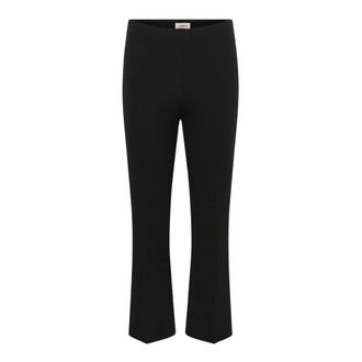 Soaked In Luxury Weite Hose - - Trousers - Damen - Schwarzk - S