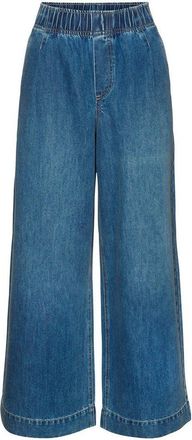 Buffalo Schlupfhose mit Kontrastn&auml;hten, modische Jeans, weites Bein