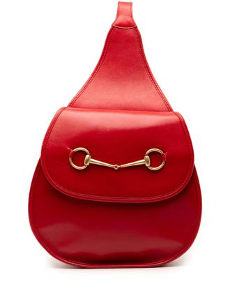 Gucci 2000-2015 Rucksack mit Horsebit - Rot