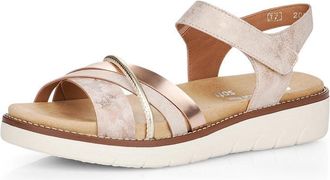 Remonte Damen D2058 Sandale, Pink Rosa Rosegold Kupfer 31, 40 EU