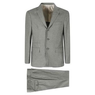 Eleventy Homme, Costumes, Vert, Taille: XL Costume &agrave; un bouton