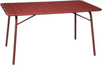 Sweeek Klappbarer Gartentisch aus Stahl f&uuml;r 6 Personen
