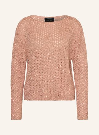 Marc Cain Pullover Mit Pailletten rosa