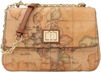 Alviero Martini 1A Classe Femme, Sacs, Brun, Taille: ONE Size Tracolla Patta e Girello