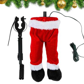Generic Santa Beine Dekoration - Festliche Dekoration Schornstein Dekoration | Animiert Schaukeln Dekoration F&uuml;r Innen Haust&uuml;r Haus Weihnachtszeit
