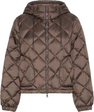 Max Mara Doudoune matelass&eacute;e - Femme - Vestes - Brun - Taille: 38 FR