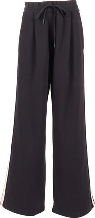 Max Mara Femme, Pantalons, Bleu, Taille: 42 FR Pantalone in Jersey Perdoni