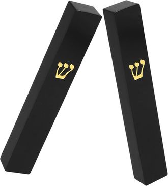 BESPORTBLE Angoily 2 St&uuml;ck Wetterfeste Kunstharz T&uuml;rs&auml;ulen mit Geschwungenen Verzierungen J&uuml;dische T&uuml;rrolle T&uuml;rdekoration f&uuml;r T&uuml;rrahmen und Zuhause Spirituelles 