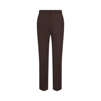 Max Mara Slim-fit Hosen - - Trousers - Damen - Braun - S