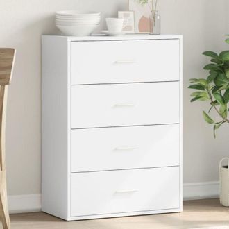 vidaXL Buffet blanc 60x31x84 cm bois ding&eacute;nierie vidaXL677301