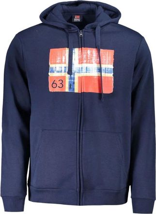 Fila Femme, Sweatshirts et sweats &agrave; capuche, Bleu, Taille: 38 FR Norway 1963 Long Sleeve SweaT-shirt