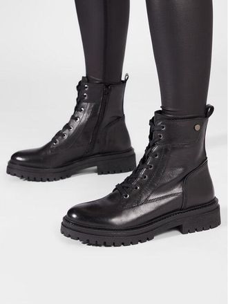 Geox Schn&uuml;rstiefeletten D Iridea C D16HRC 00043 C9999 Schwarz