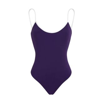 Vilebrequin Femme, Maillots de bain, Violet, Taille: 38 FR Maillot de bain une pi&egrave;ce dos nu