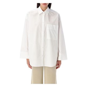 By Malene Birger Derris Baumwollhemd - - Blouses & Shirts - Damen - Wei&szlig; - XL