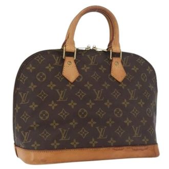 Louis Vuitton Sac &agrave; main en toile Monogram Pre-owned - Femme - Pre-owned - Brun - Taille: ONE Size
