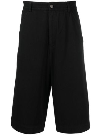 Kenzo short &agrave; coupe ample - Noir