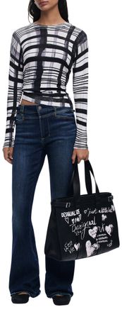 Desigual MAGLIA DONNA BIANCO