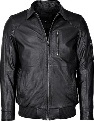 JCC Lederblouson 31018159 Black